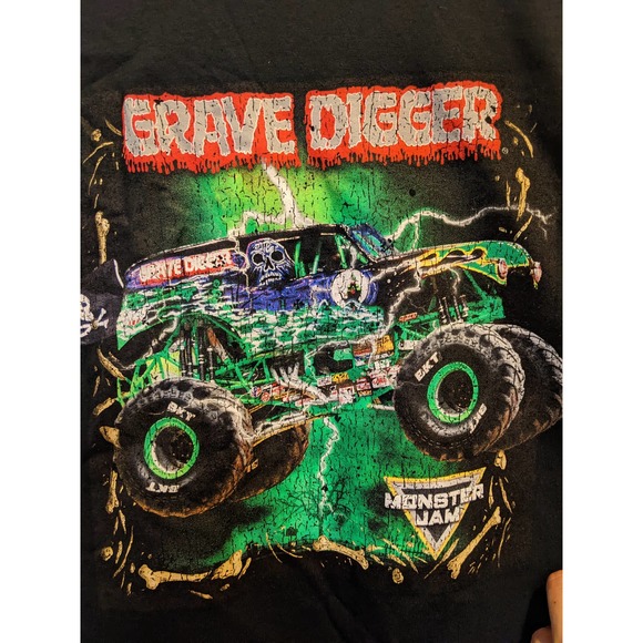 Monster Jam | Shirts | Monster Jam Grave Digger Monster Truck Shirt ...